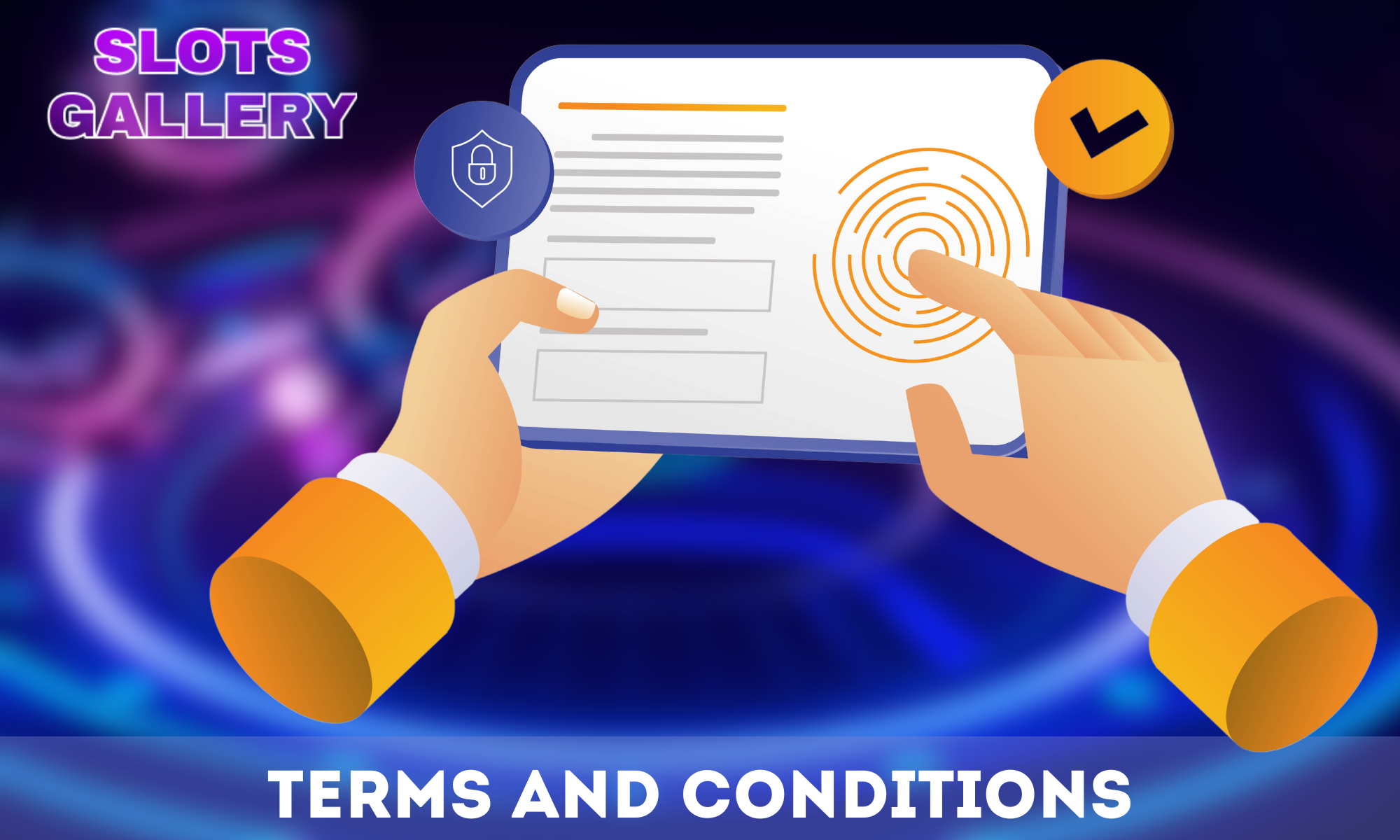 Slots Gallery - terms and conditions